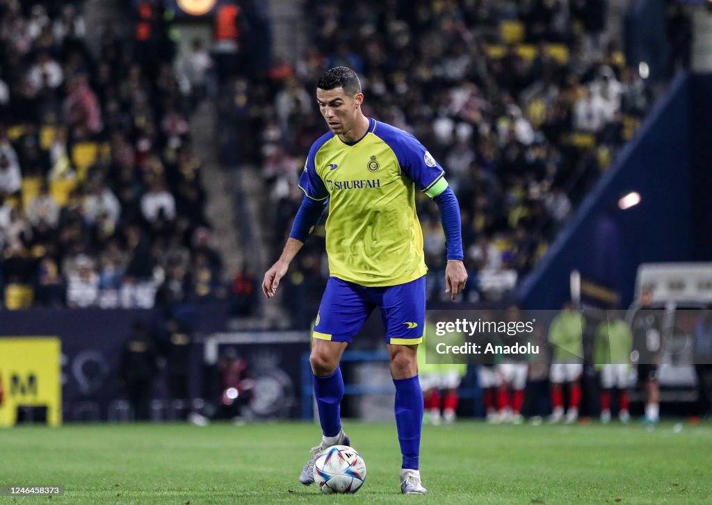 Cristiano Ronaldo Of Al Nassr Is Seen During The Saudi Pro League