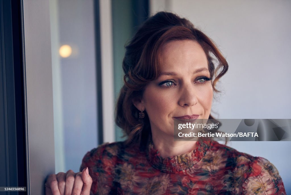 Actor Katherine Parkinson Is Photographed At Virgin Media British News Photo Getty Images