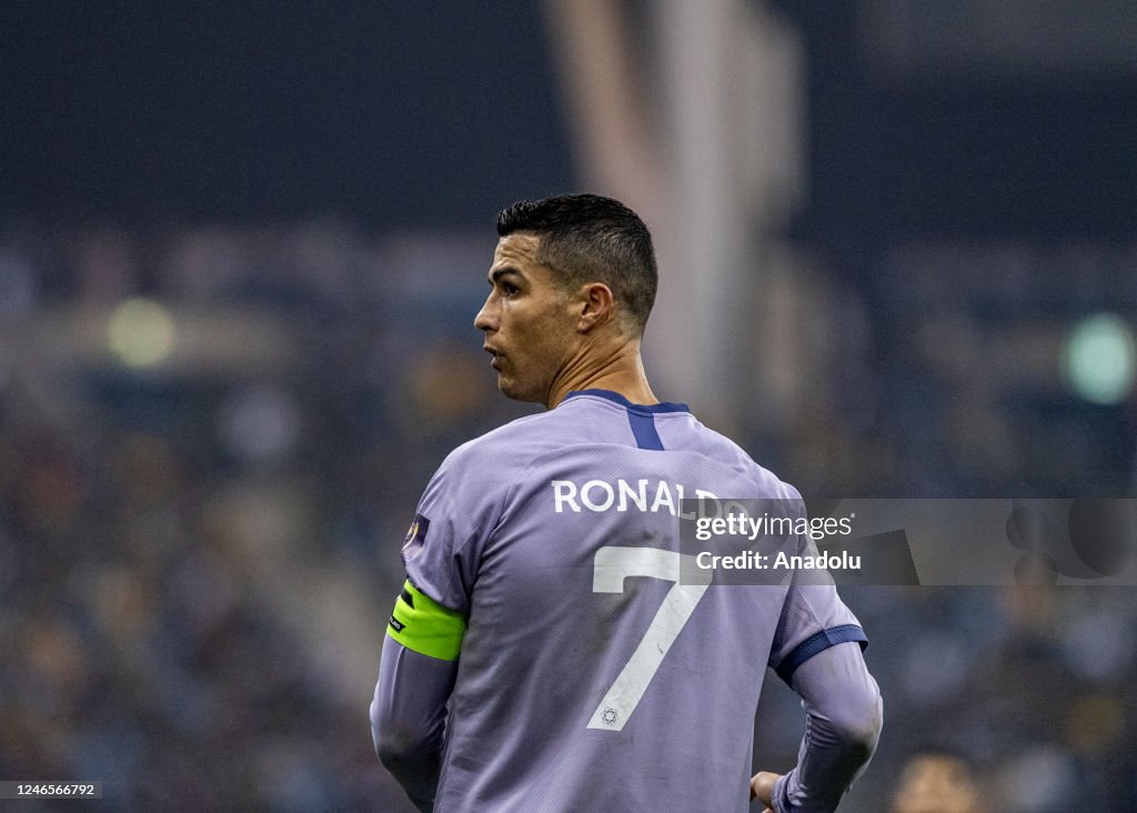 Cristiano Ronaldo Of Al Nassr Is Seen During The Saudi Pro League