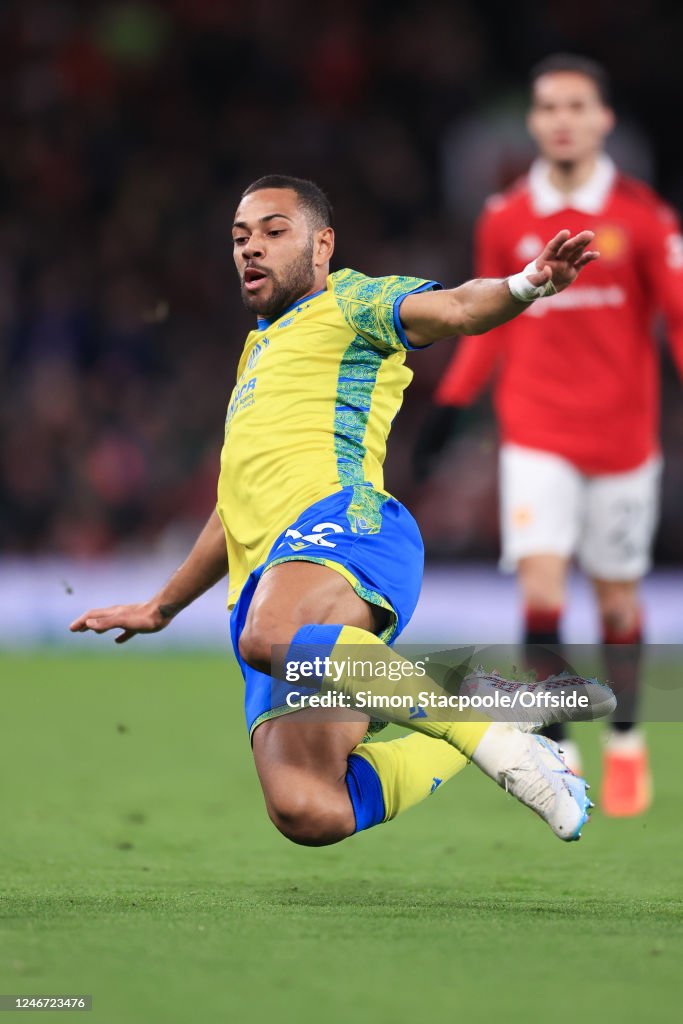 Renan Lodi Of Nottingham Forest During The Carabao Cup Semi Final 2nd