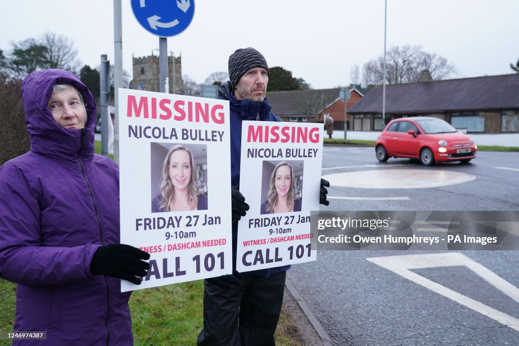 Friends Of Missing Woman Nicola Bulley Hold Missing Person Appeal