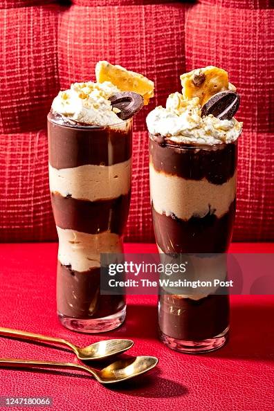 The Chocolate Peanut Butter Trifle At Gordon Ramsays Hells Kitchen News Photo Getty Images