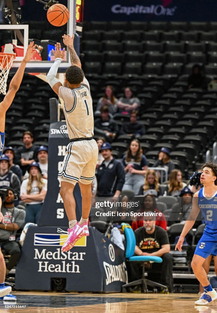 Georgetown Hoyas guard Primo Spears in action during the game between ... Georgetown Hoyas guard Primo Spears in action during the game between ...