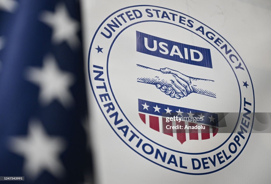 In this photo the United States Agency for International Development ... In this photo the United States Agency for International Development ...