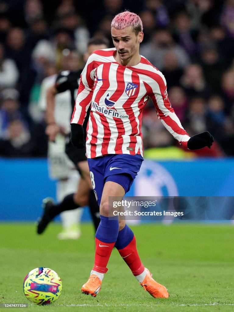 Antoine Griezmann Of Atletico Madrid During The La Liga Santander