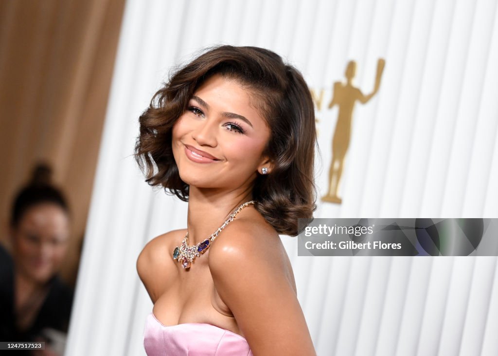 Zendaya At The 29th Annual Screen Actors Guild Awards Held At The