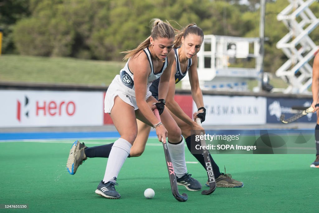 Ashley Sessa Of The Usa Womens National Field Hockey Team And Sofía