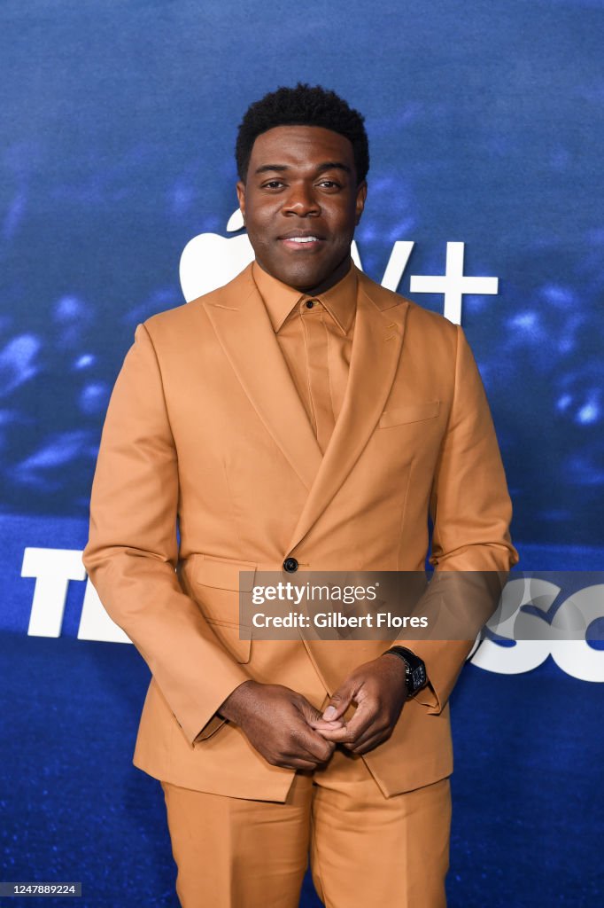 Sam Richardson At The Premiere Of Season 3 Of Ted Lasso Held At News Photo Getty Images