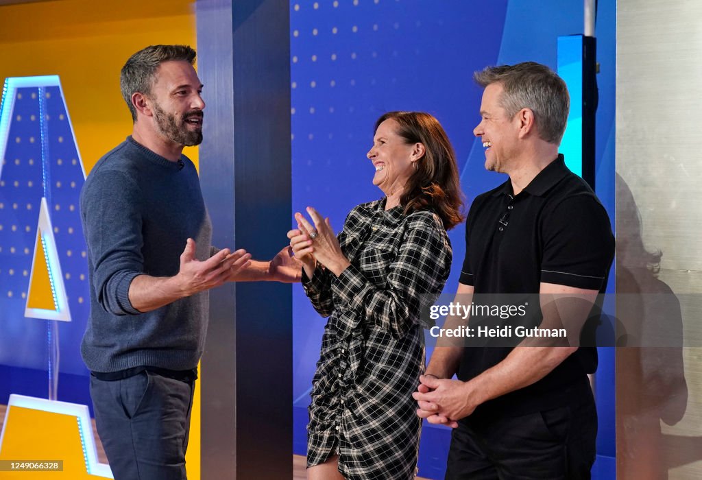 America 32023 Ben Affleck Matt Damon And Molly Shannon Are News Photo Getty Images