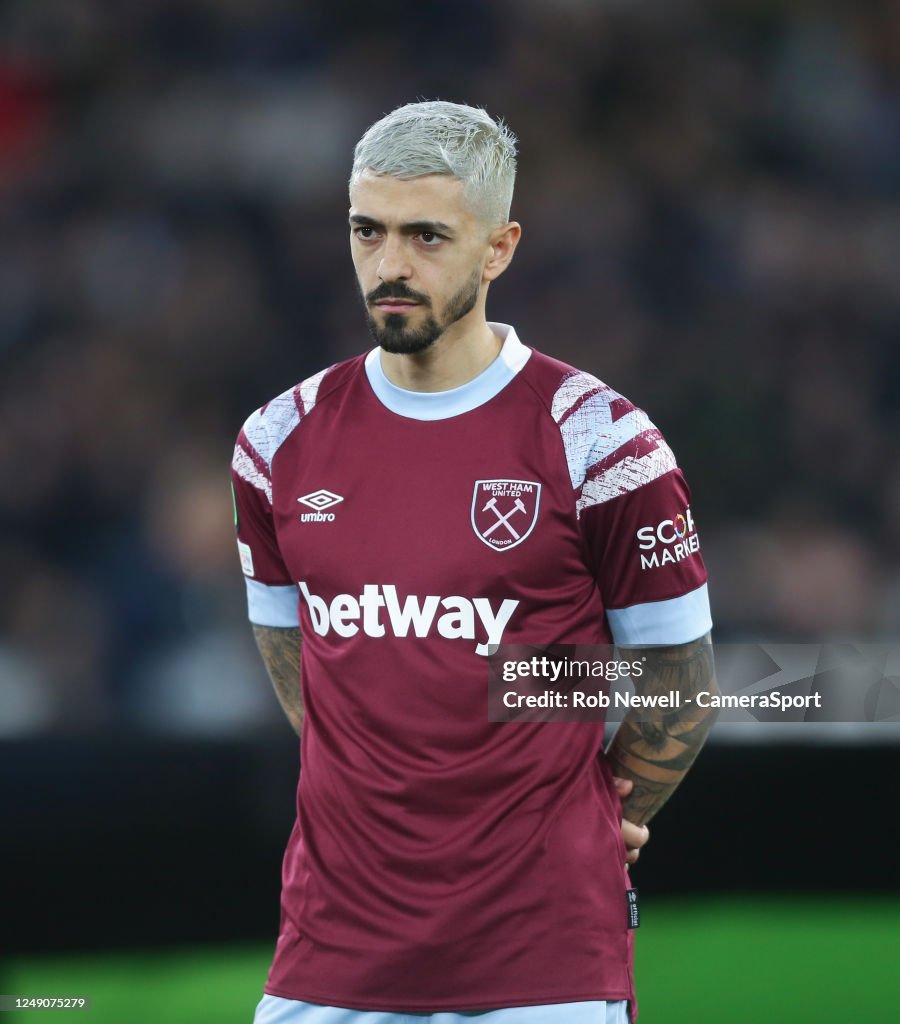 West Ham Uniteds Manuel Lanzini During The Uefa Europa Conference