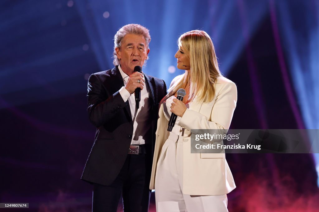 Peter Maffay and Beatrice Egli during the Die Beatrice Egli Show Peter Maffay and Beatrice Egli during the Die Beatrice Egli Show