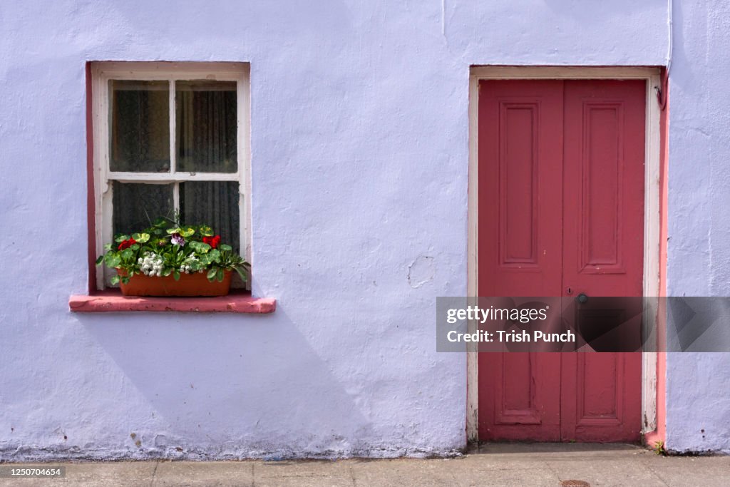 Eyeries Village On The Beara Peninsula On The Wild Atlantic Way In West