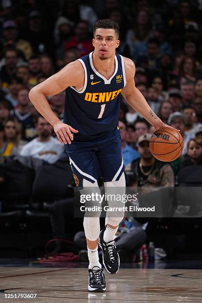 Michael Porter Jr 1 Of The Denver Nuggets Dribbles The Ball During