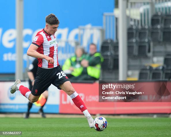 Lincoln City's Dylan Duffy during the Sky Bet League One between ... Lincoln City's Dylan Duffy during the Sky Bet League One between ...