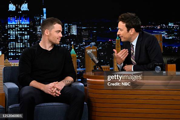 Actor Gabriel Basso During An Interview With Host Jimmy Fallon On