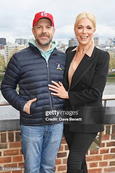 Jason Sudeikis And Hannah Waddingham Attend The Ted Lasso Cast