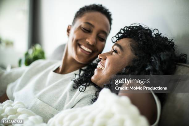 Couple Under Blanket Couch Photos And Premium High Res Pictures Getty