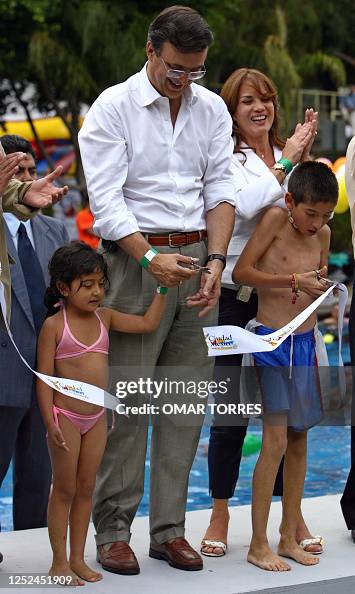 Mexico City's mayor Marcelo Ebrard and his wife Mariagna Pratts ... Mexico City's mayor Marcelo Ebrard and his wife Mariagna Pratts ...