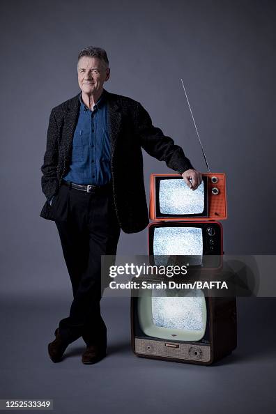 Actor And Tv Presenter Michael Palin Is Photographed For Bafta On