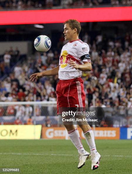 Chris Albright Of The New York Red Bulls In Action Against The News