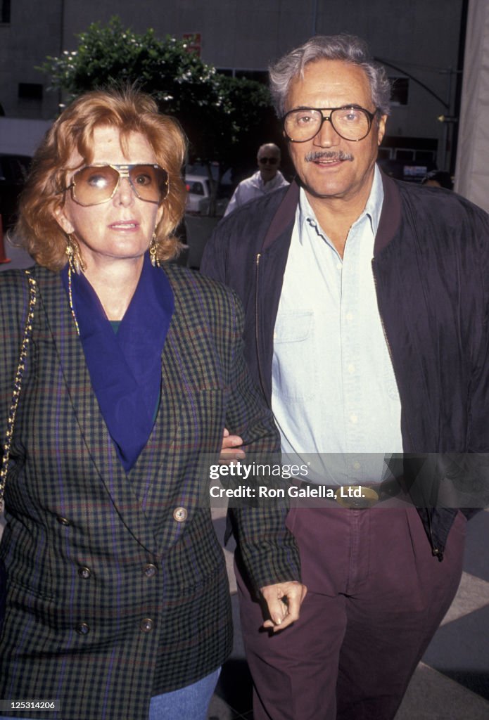 Actor Hal Linden And Wife Frances Martin Sighted On September 20 News Photo Getty Images