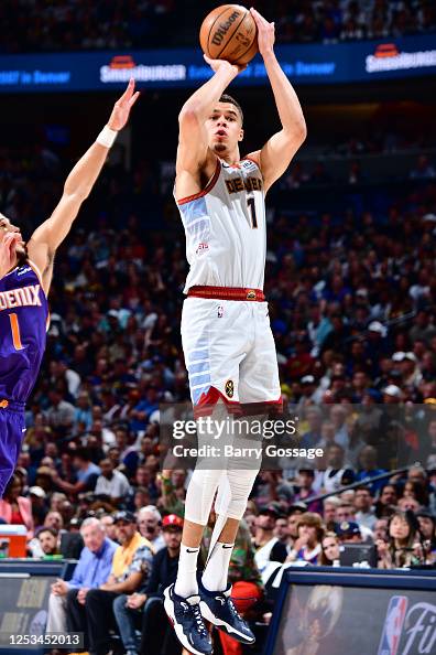 Michael Porter Jr 1 Of The Denver Nuggets Shoots A Three Point