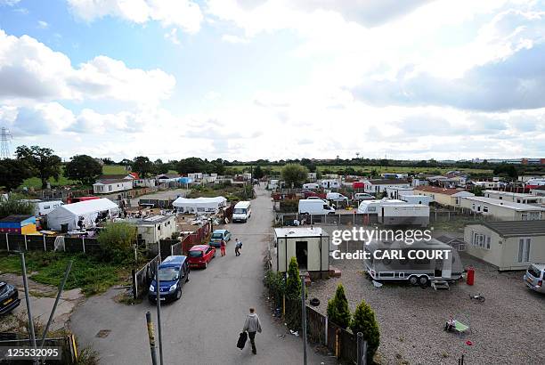 750 Dale Farm Travellers Camp Stock Photos, High-Res Pictures, and ... 750 Dale Farm Travellers Camp Stock Photos, High-Res Pictures, and ...