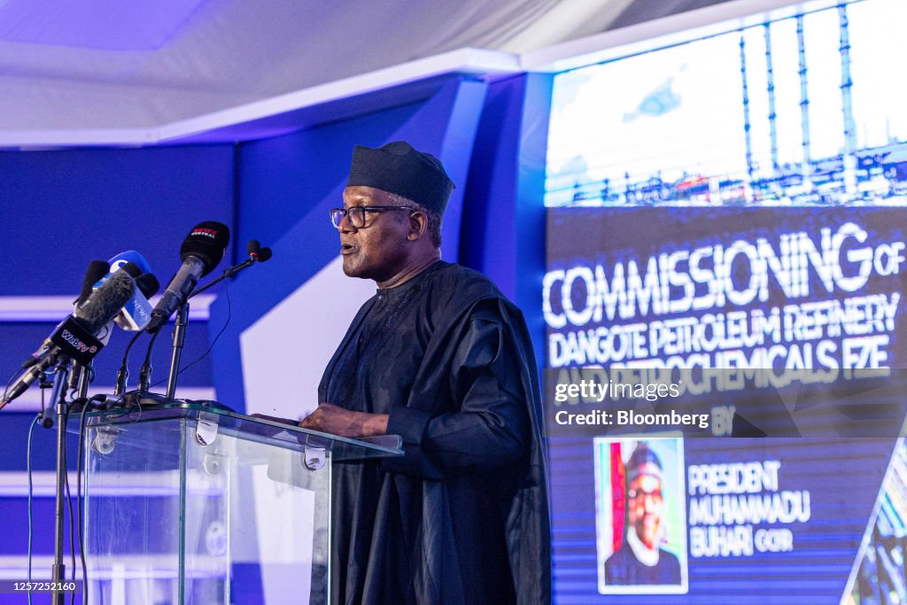 Aliko Dangote Billionaire And Chief Executive Officer Of Dangote