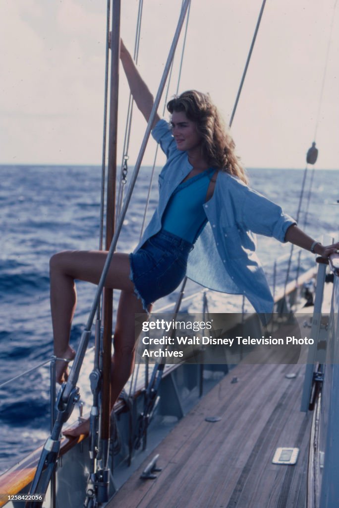 Brooke Shields Appearing In The Abc Tv Movie Wet Gold News Photo