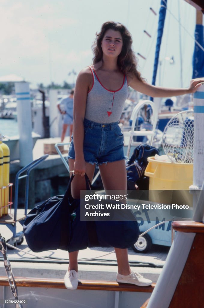 Brooke Shields Appearing In The Abc Tv Movie Wet Gold News Photo