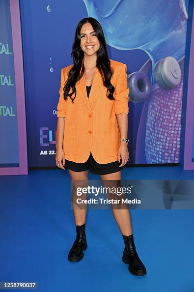 Jessica Jess Schöne Attends The Disney Pixars Elemental Premiere At News Photo Getty Images