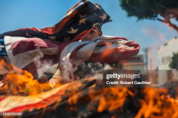 Azusa Ca Saturday June 17 2023 Young Marine Noah Ortiz Tosses A