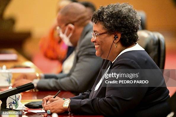 Barbados Prime Minister Mia Mottley meets with China's Premier Li ... Barbados Prime Minister Mia Mottley meets with China's Premier Li ...