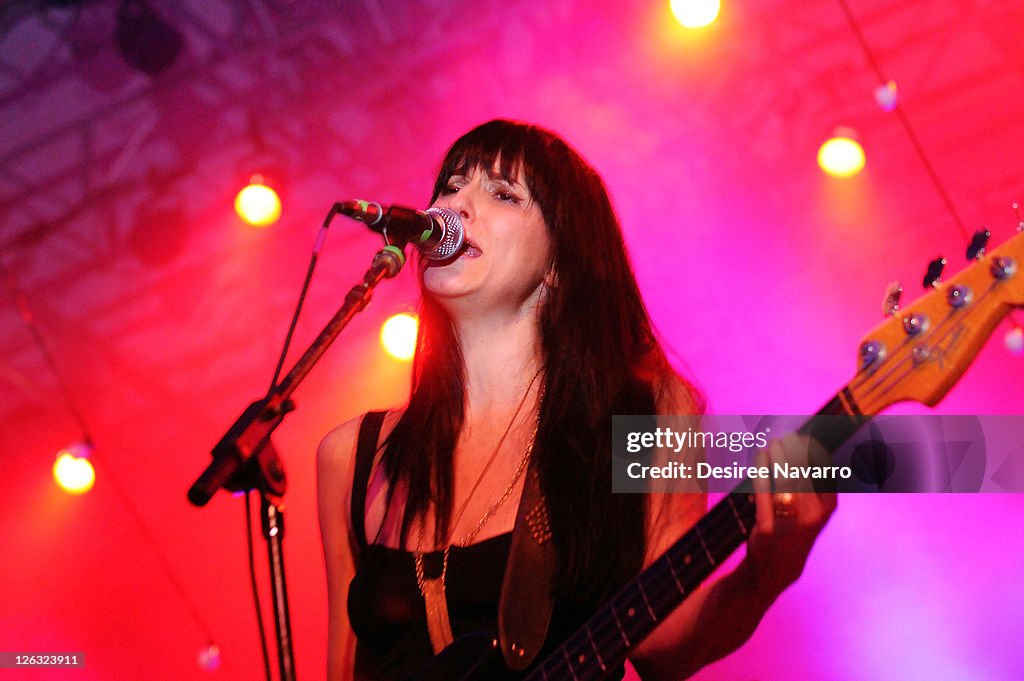 Catherine Popper Of Grace Potter And The Nocturnals Performs At News