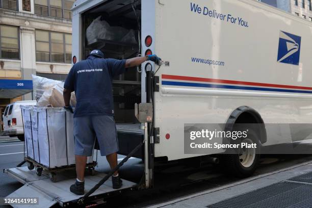 Us Postal Service New York Photos And Premium High Res Pictures Getty