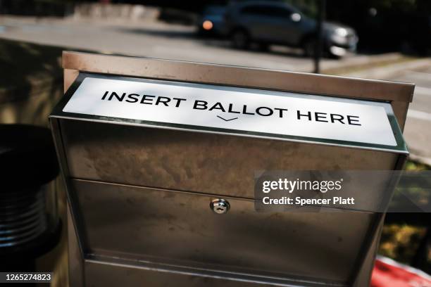 Ballot Drop Off Photos And Premium High Res Pictures Getty Images