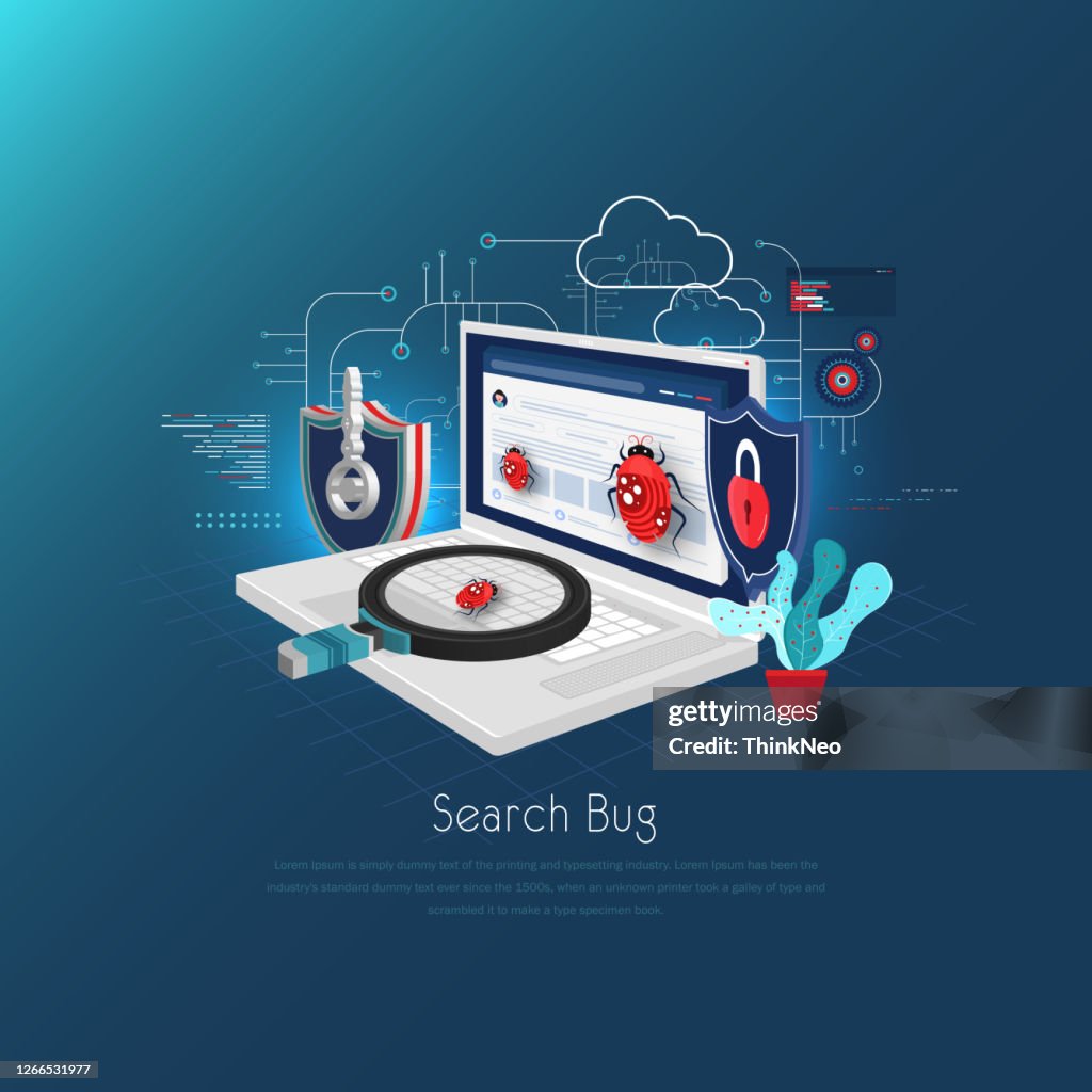 Programmers Testing Applications Stock Illustration High Res Vector