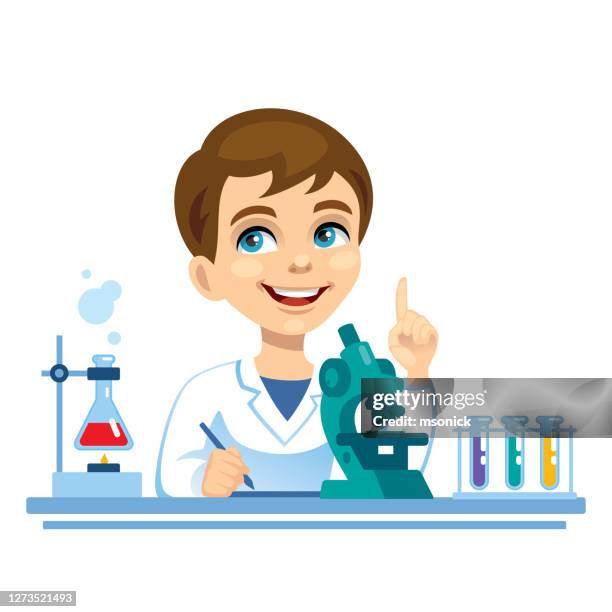 Lab Coat Scientists Cartoon High Res Illustrations Getty Images