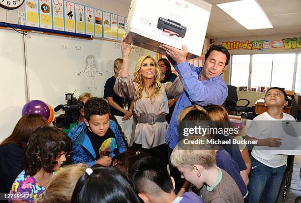 33 Adrienne Maloof And Dr Paul Nassif Join A Day Made Better School