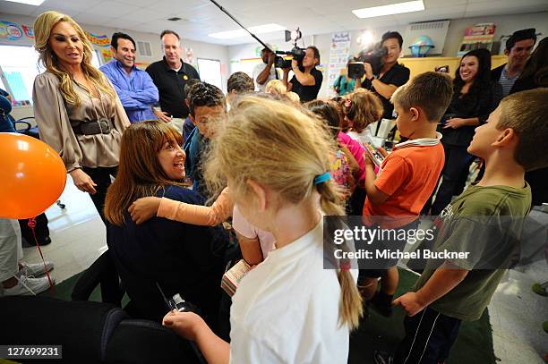 33 Adrienne Maloof And Dr Paul Nassif Join A Day Made Better School