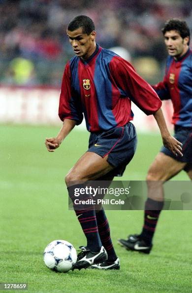 Rivaldo of Barcelona in action against Bayern Munich in the UEFA ... Rivaldo of Barcelona in action against Bayern Munich in the UEFA ...