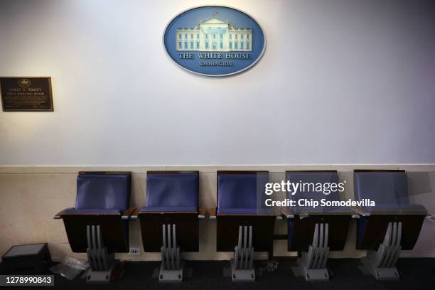 Press Room White House Empty Photos Et Images De Collection Getty Images