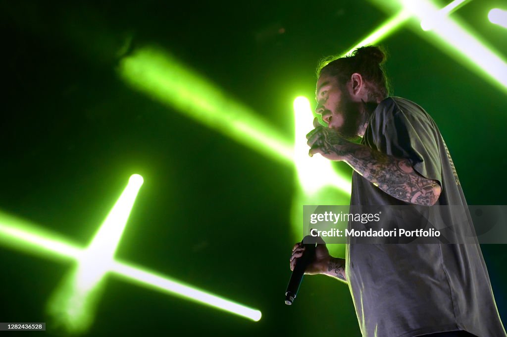 American Singer Post Malone Artist Of The Year 2020 Billboard Music