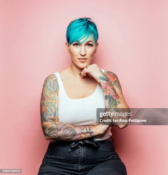 Tattoo Models Fotografías E Imágenes De Stock Getty Images