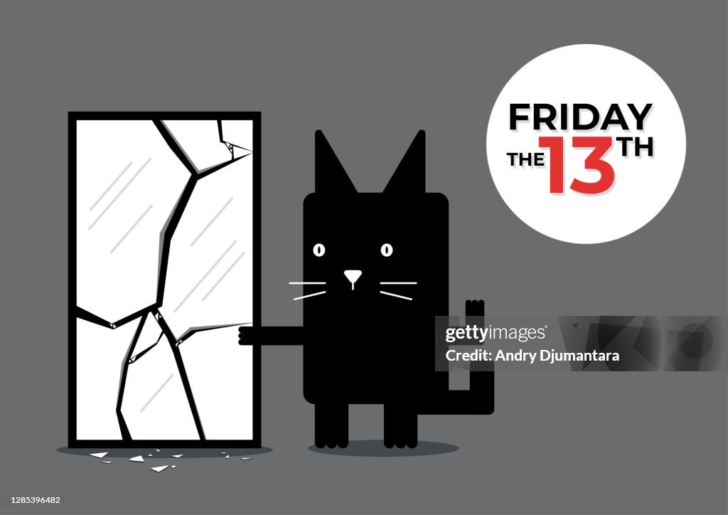 Friday The 13th Black Cat High Res Vector Graphic Getty Images