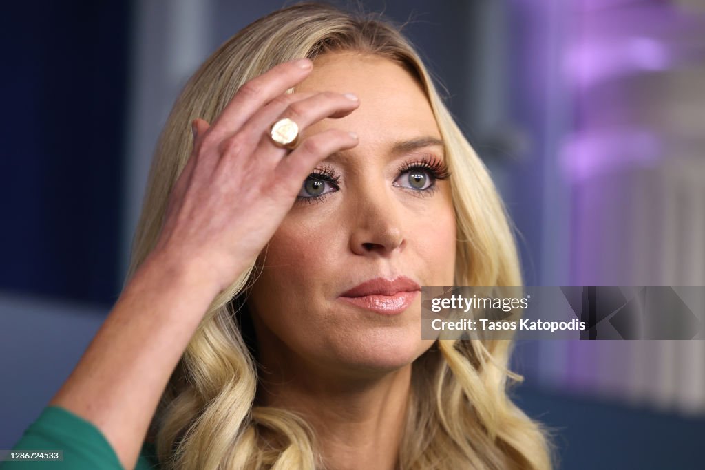 White House Press Secretary Kayleigh Mcenany Speaks During A White