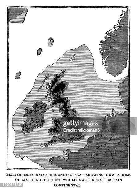 British Isle Map Photos And Premium High Res Pictures Getty Images
