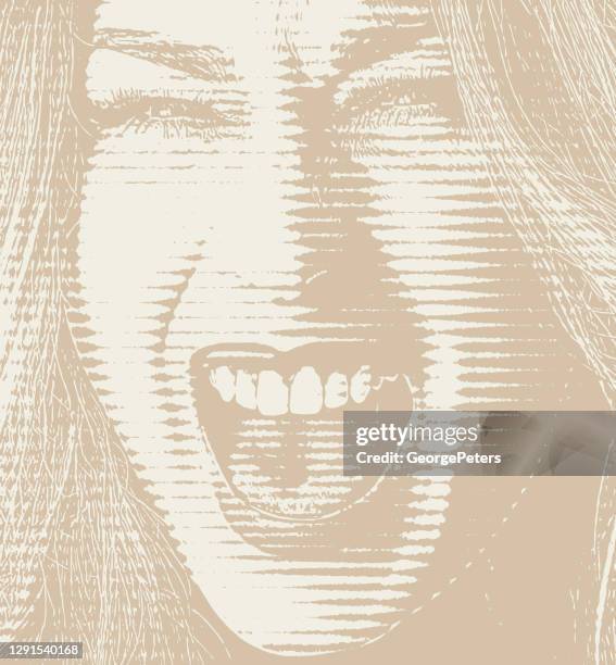 Illustrations Cliparts Dessins Animés Et Icônes De Open Mouth Scream Getty Images