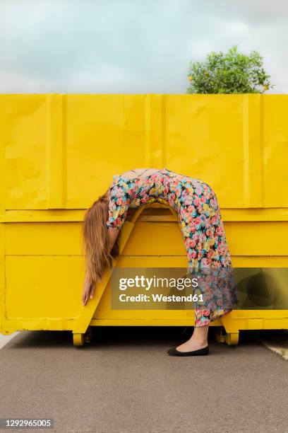 Blonde Bent Over Photos And Premium High Res Pictures Getty Images