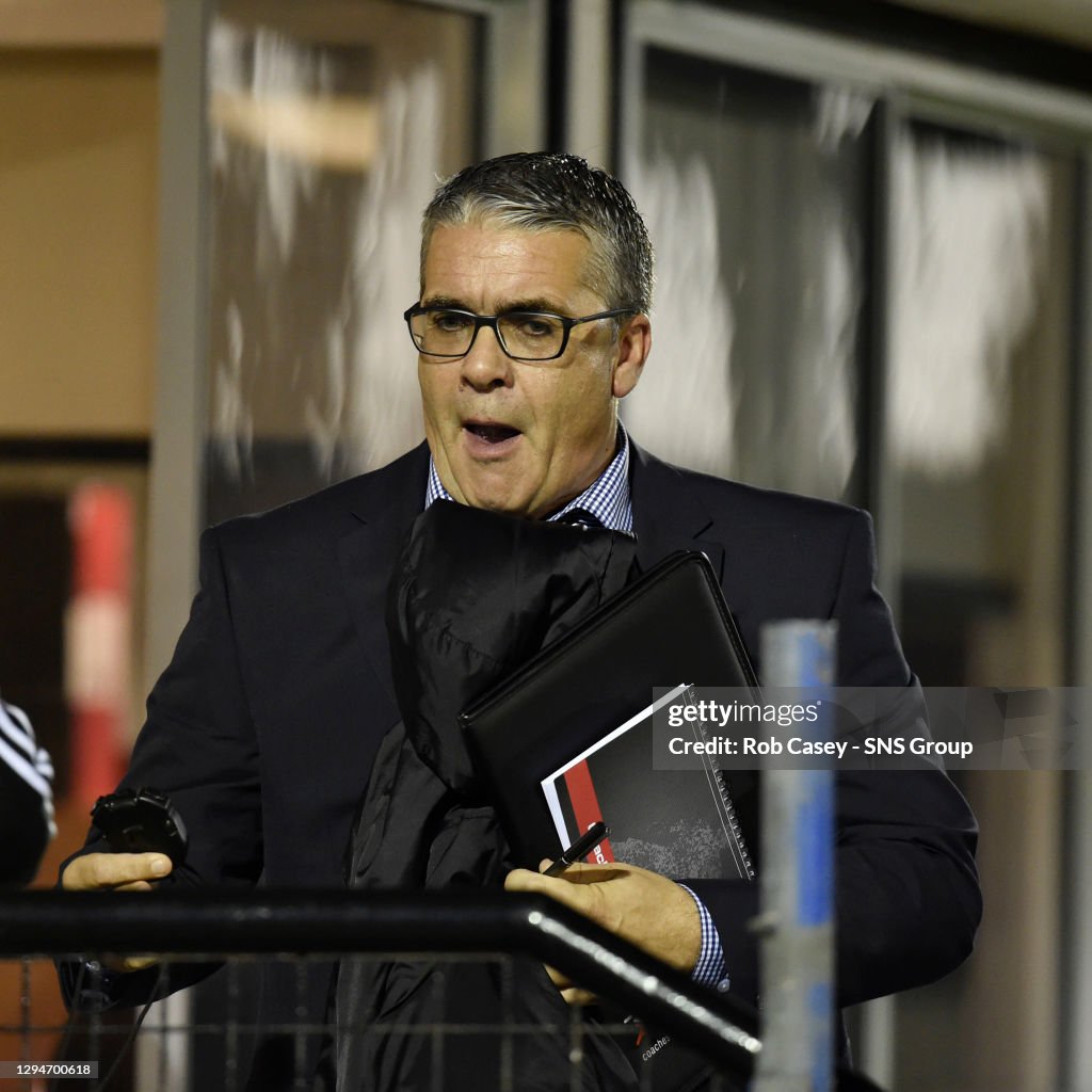 Ayr United manager Ian McCall News Photo - Getty Images Ayr United manager Ian McCall News Photo - Getty Images